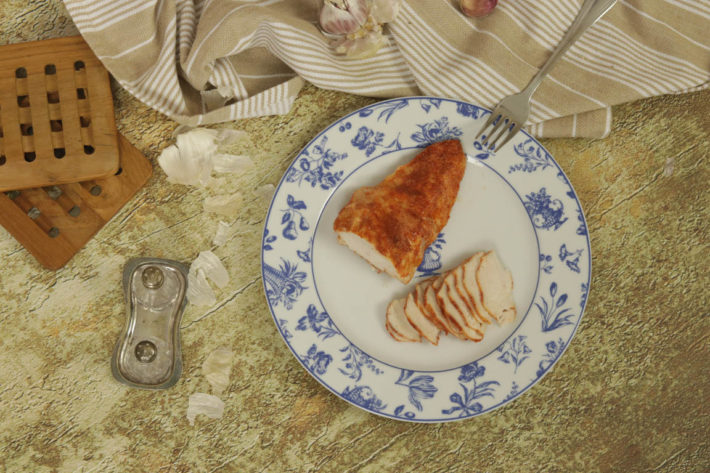 PECHUGA ADOBADA SOUS VIDE - Simple Blending